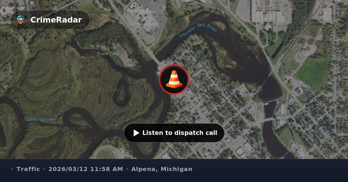 Three-vehicle crash near Wendy’s in Alpena, Alpena MI | CrimeRadar