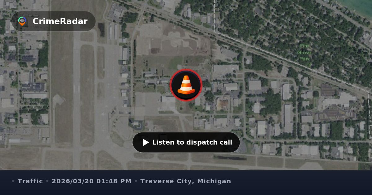Pedestrian hit by vehicle at airport terminal, Traverse City MI ...