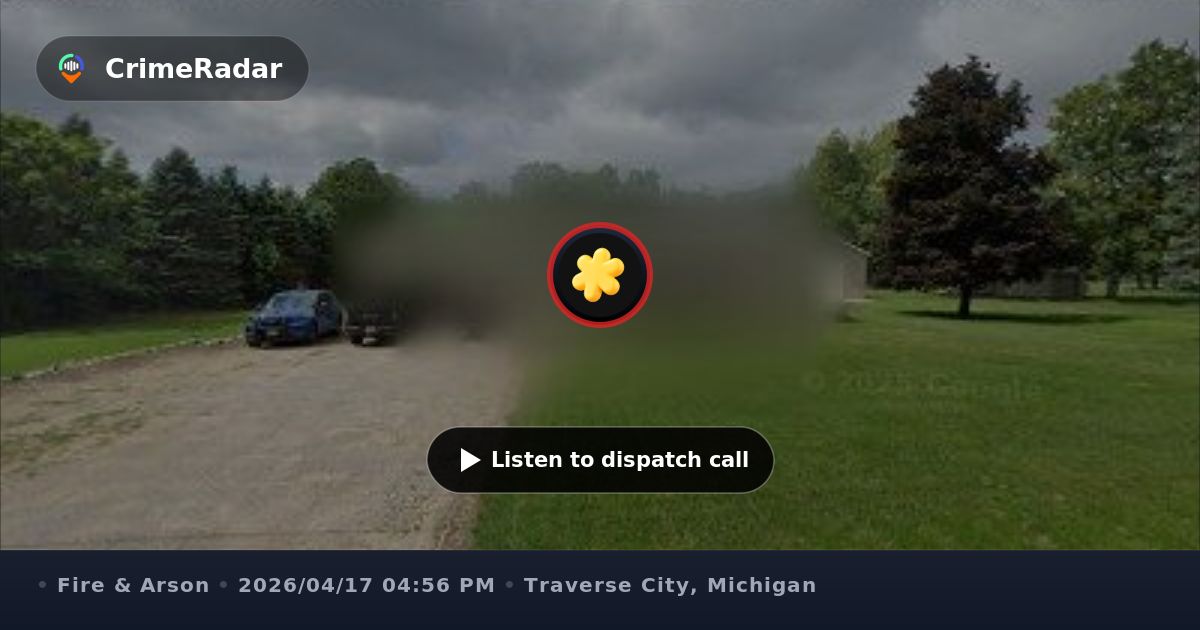 Vehicle fire reported on North West Silver Lake Road, Traverse City MI ...