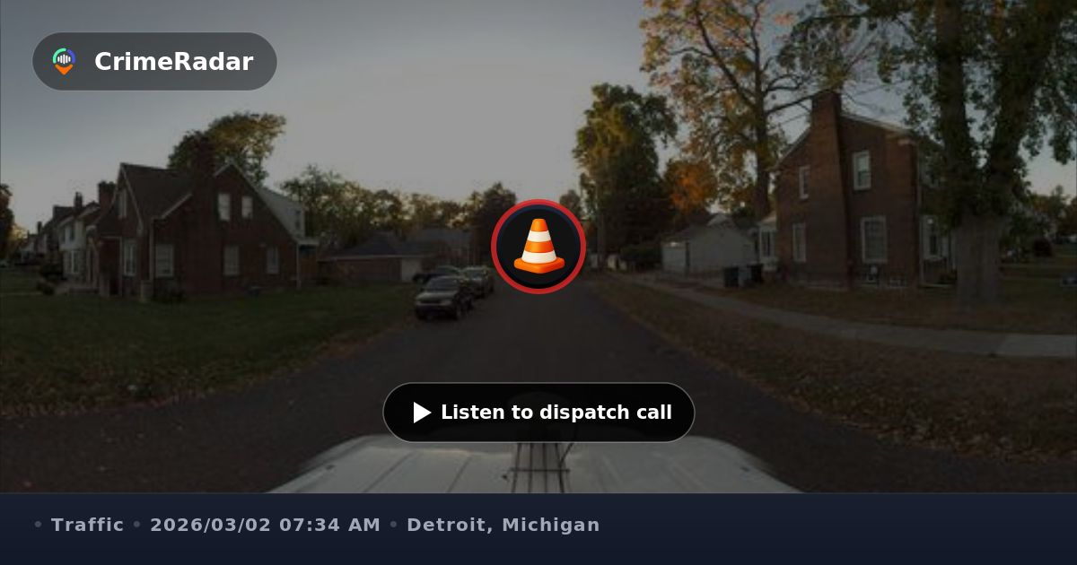 Traffic accident near Ashton and Rosemont in Detroit, Detroit MI ...