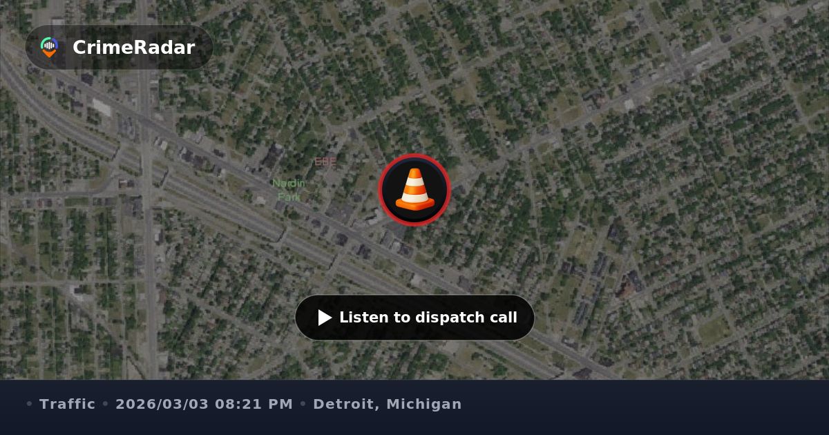Traffic stop at Joy and Grand River in Detroit, Detroit MI | CrimeRadar
