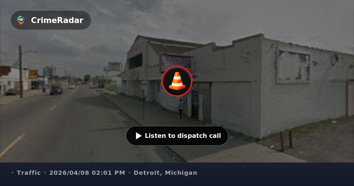 Auto accident at Schaefer and Seven Mile, Detroit MI | CrimeRadar