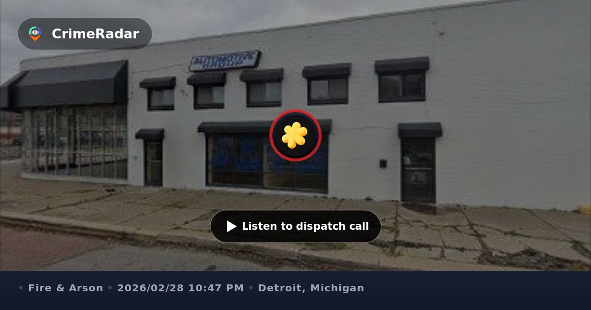 Accidental alarm reported at fire station 745, Detroit MI | CrimeRadar