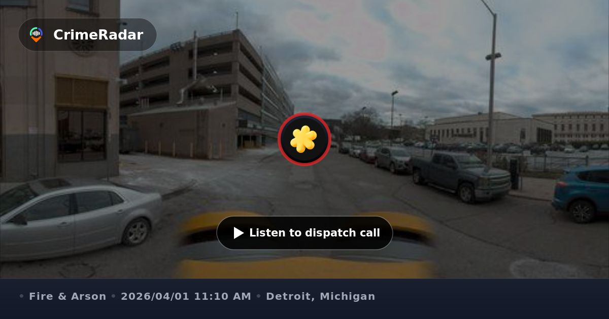 Fire extinguished near Woodward Avenue in Detroit, Detroit MI | CrimeRadar