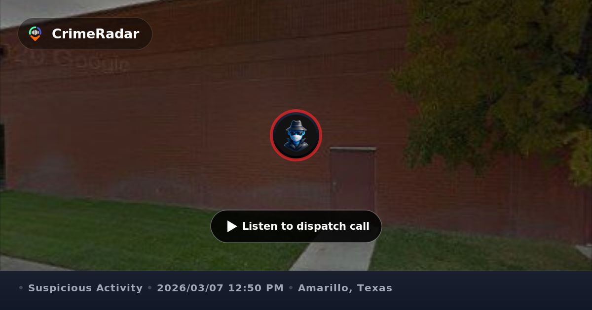 Suspicious person reported at Westgate Mall, Amarillo TX | CrimeRadar