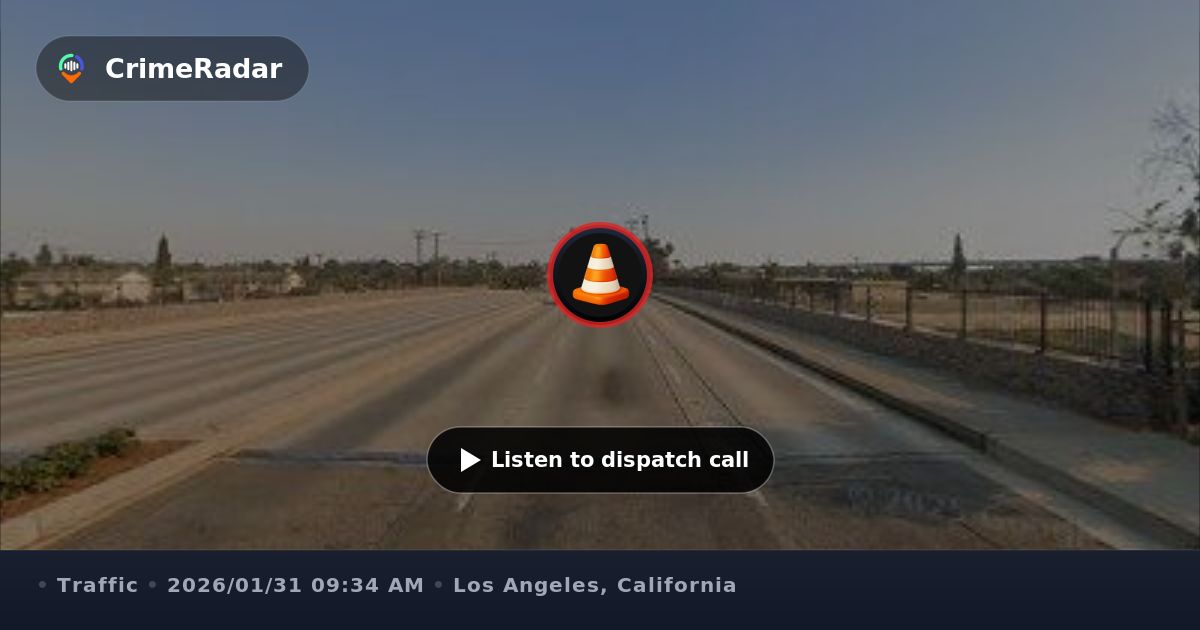 Traffic crash reported on Imperial Highway, Los Angeles County CA ...