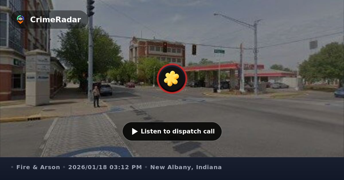 Fire crews manage structure fire in New Albany, New Albany IN | CrimeRadar