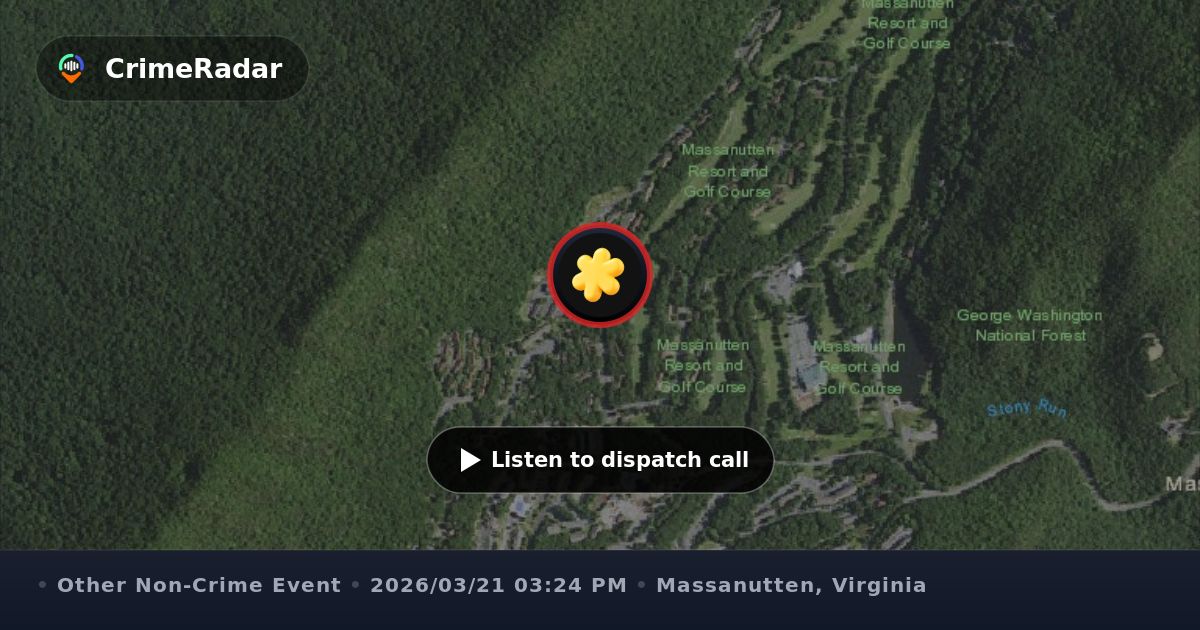 911 hang-up call at hotel on Peak Drive, Massanutten VA | CrimeRadar