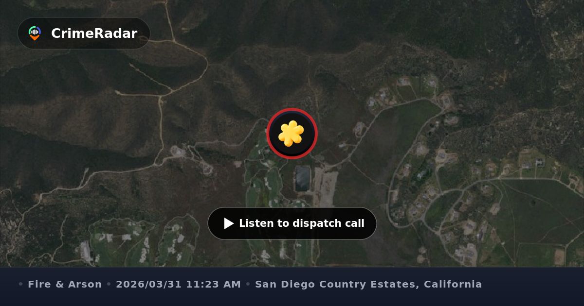 Crews begin mop-up at fire near reservation, San Diego Country Estates ...