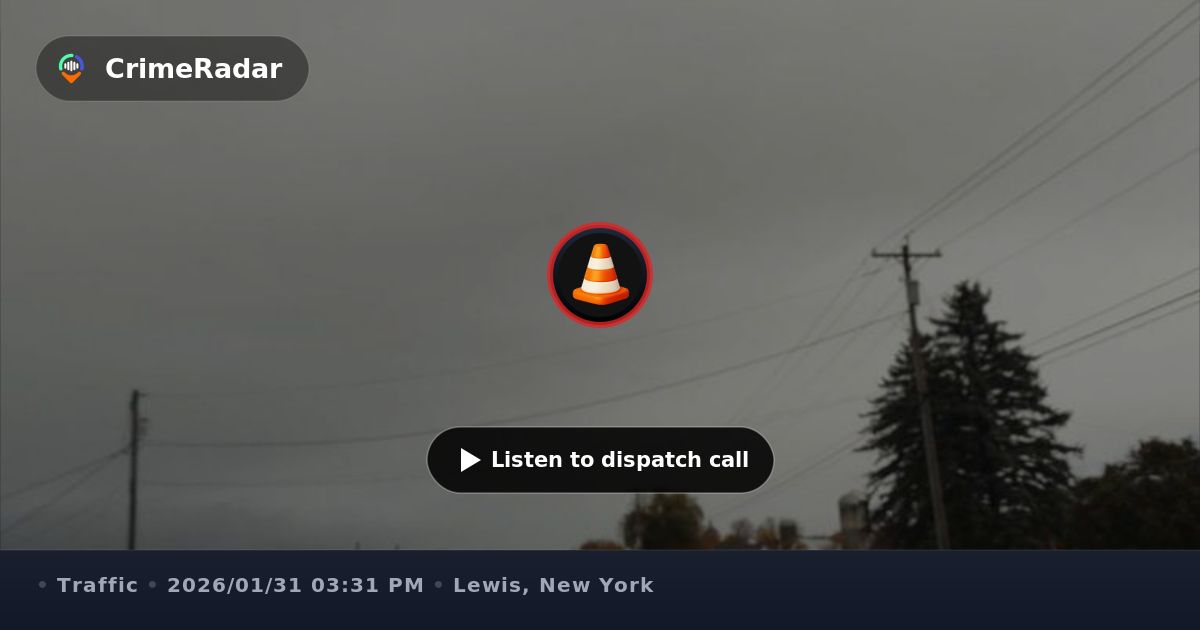 Emergency crews respond to crash on Route 12, Lewis County NY | CrimeRadar