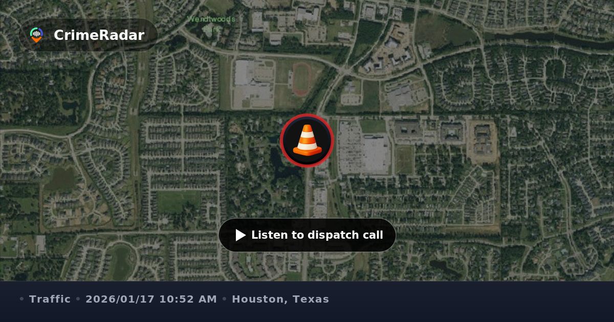 Traffic collision near Kuykendahl Rd and Preserve Way, Houston TX ...