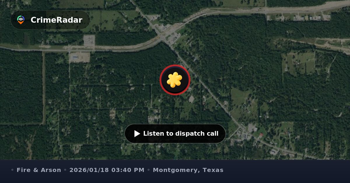 Fire crews respond to structure fire on Rayburn Drive, Montgomery ...