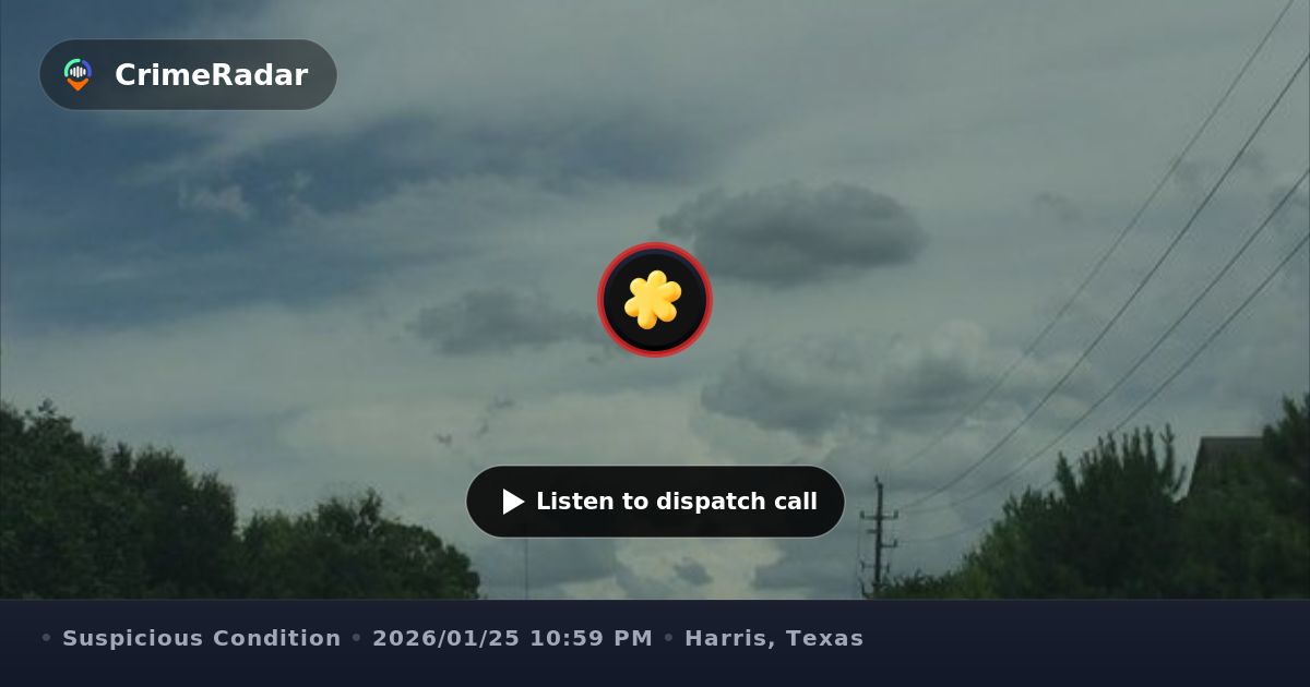 Possible emergency inside building near Philippine St, Harris County TX ...