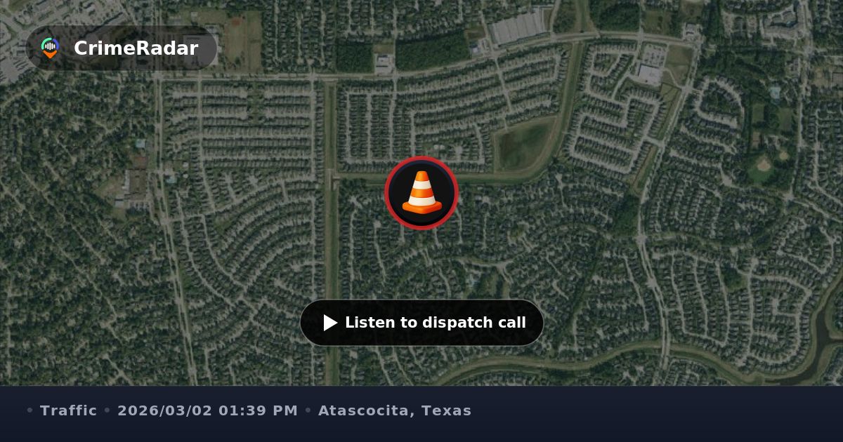 Motor vehicle crash at Chamberlain and Forest High, Atascocita TX ...