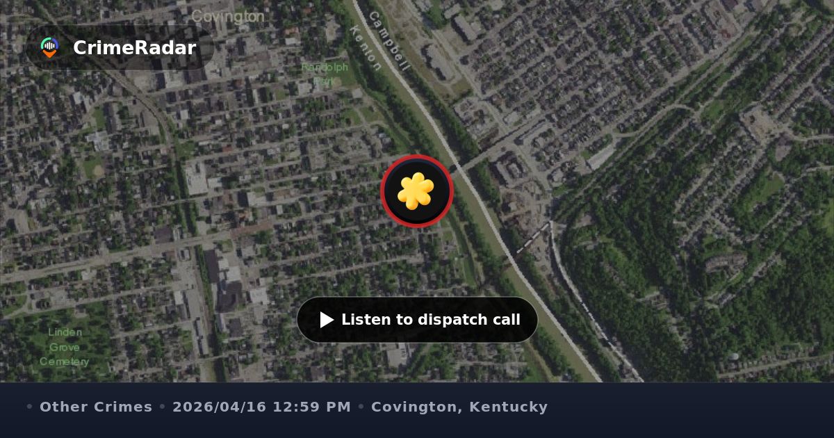 Animal control requested after fatal dog attack, Covington KY | CrimeRadar