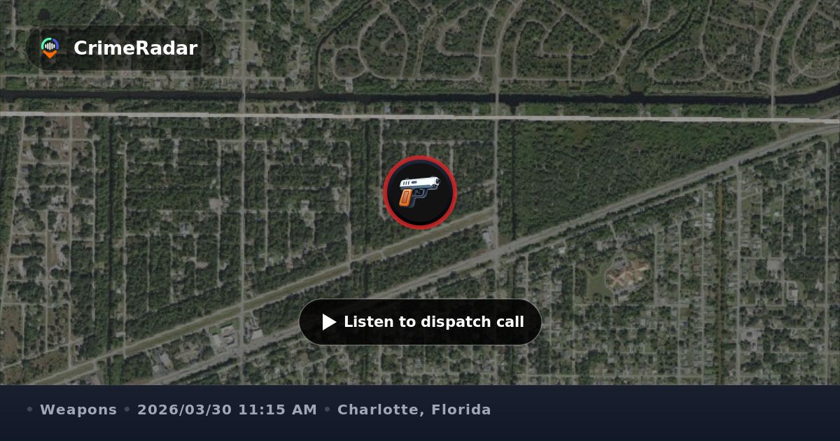 Officers investigate repeated gunfire near Yorkshire, Charlotte County ...