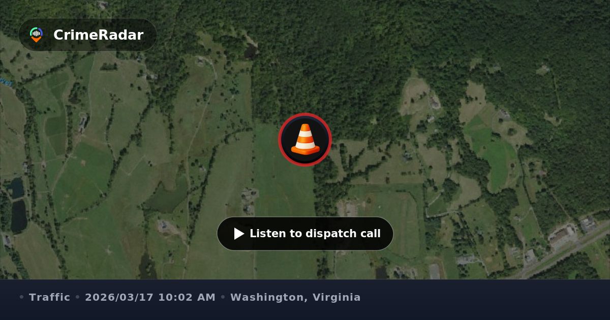 Loose horses on highway near Blue Rock stables, Washington VA | CrimeRadar
