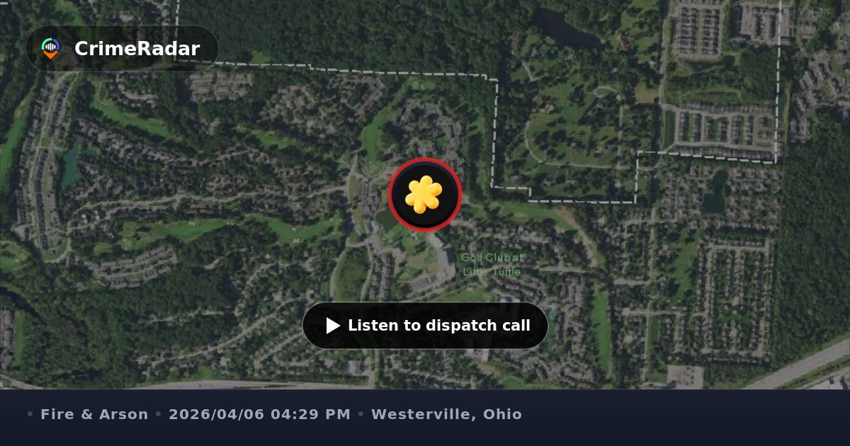 Apartment fire reported on Magnolia Lake Drive, Westerville OH | CrimeRadar