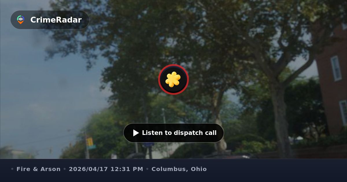 Fire alarm at East Broad Street building, Columbus OH | CrimeRadar