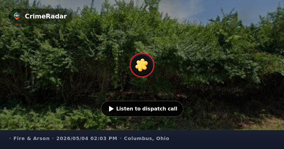 Fire reported at Quarry View address, Columbus OH | CrimeRadar