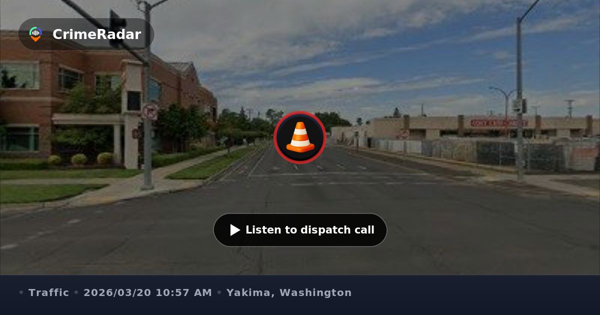 Traffic stop on West MLK near 5th Avenue, Yakima WA | CrimeRadar