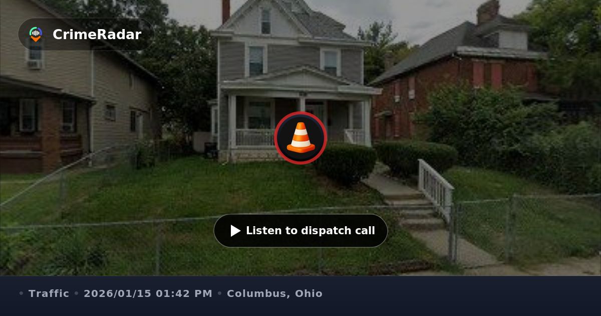 Car reportedly falls on person near Fairmont Ave, Columbus OH | CrimeRadar