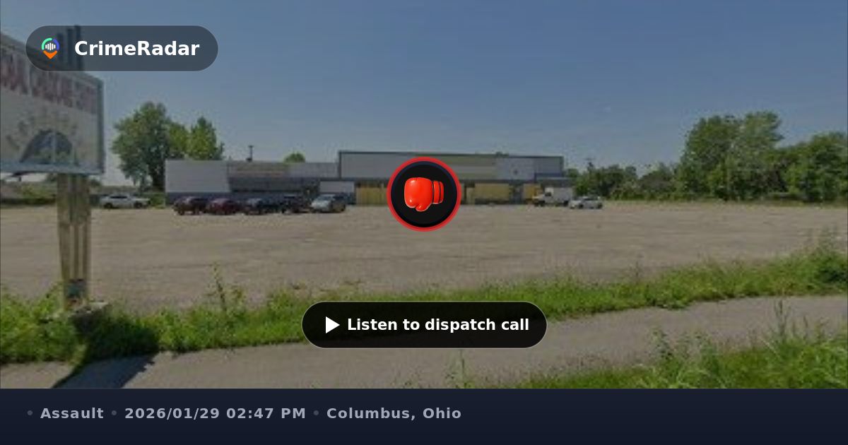 Vehicle assault reported near Hudson Market, Columbus OH | CrimeRadar