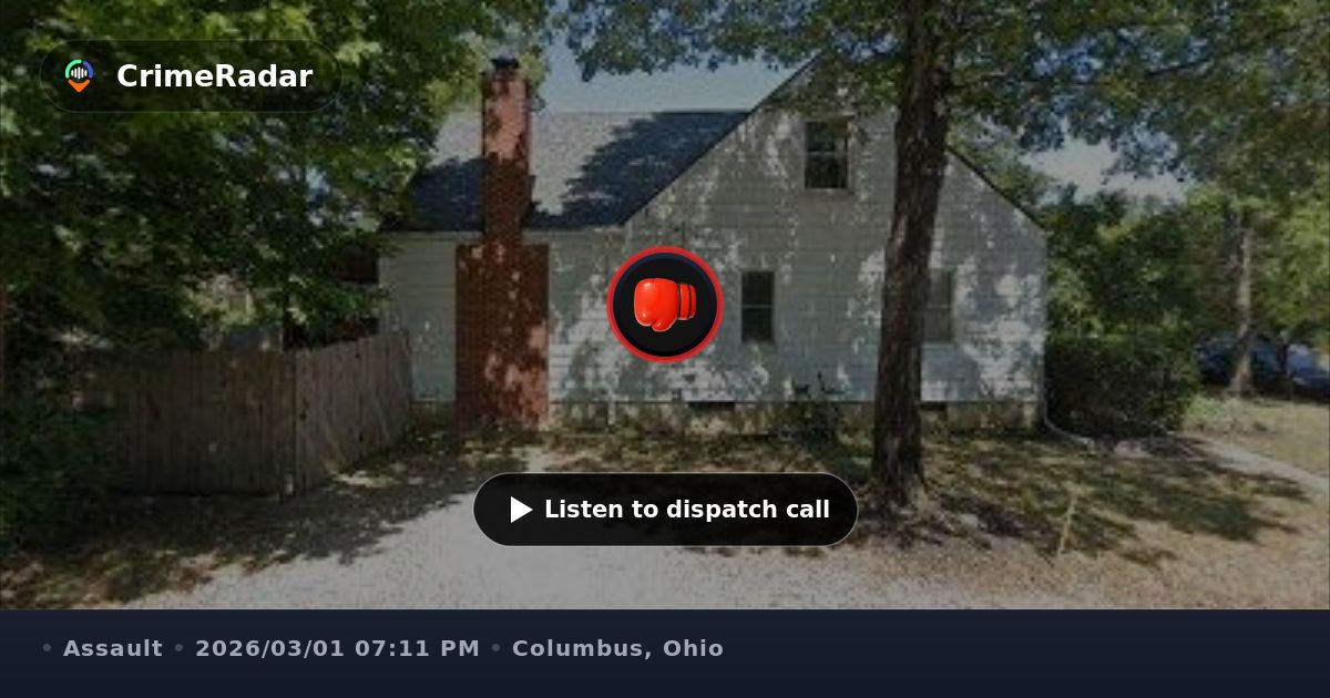 Suspect flees house after reported strangulation, Columbus OH | CrimeRadar
