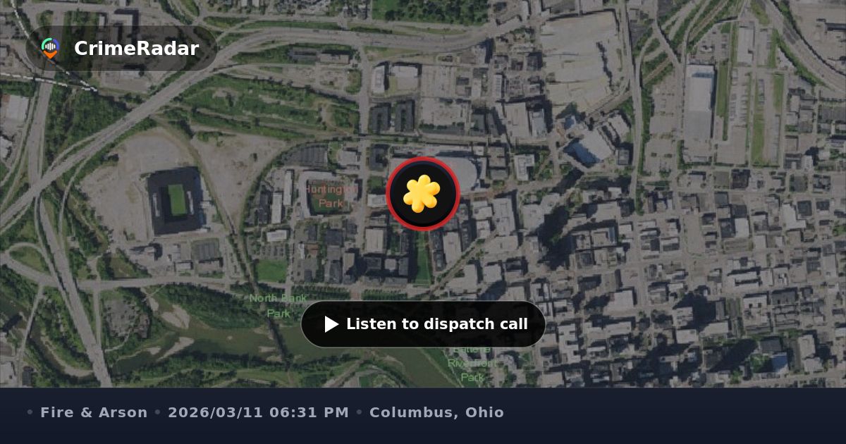 Large structure fire with evacuations in Columbus, Columbus OH | CrimeRadar