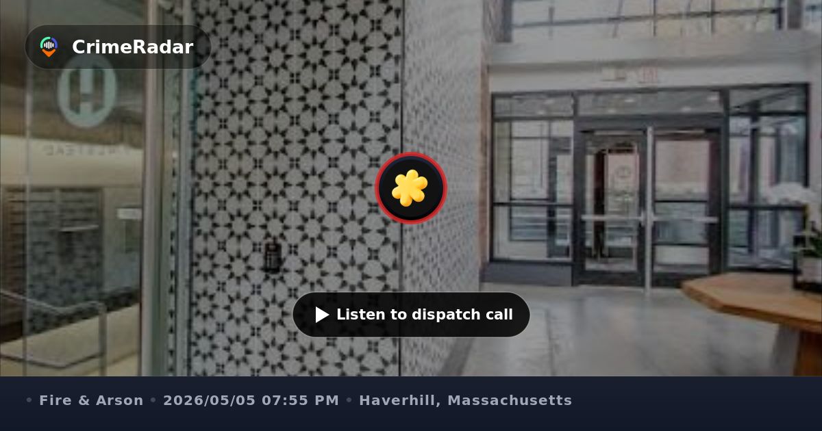 Fire alarms sounding at Halstead Apartments, Haverhill MA | CrimeRadar