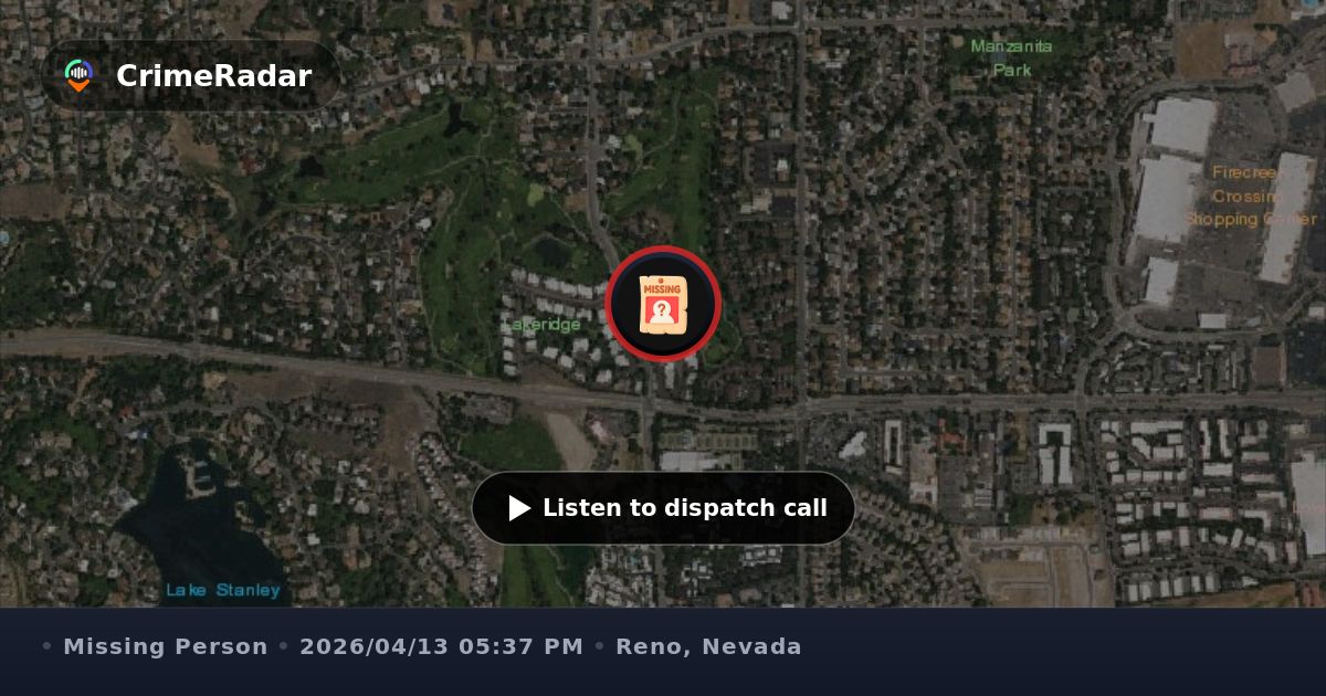 Officers check on crying child asking strangers for ride, Reno NV ...