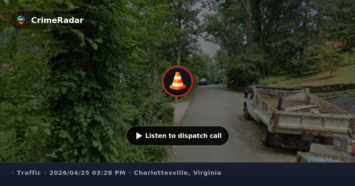 Vehicle crash reported on Hilltop Road, Charlottesville VA | CrimeRadar