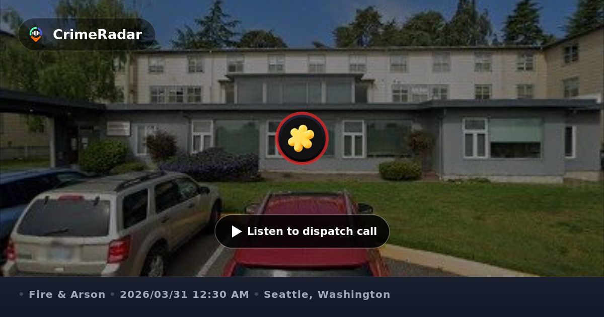 Fire response near 62nd Avenue Northeast in Seattle, Seattle WA ...