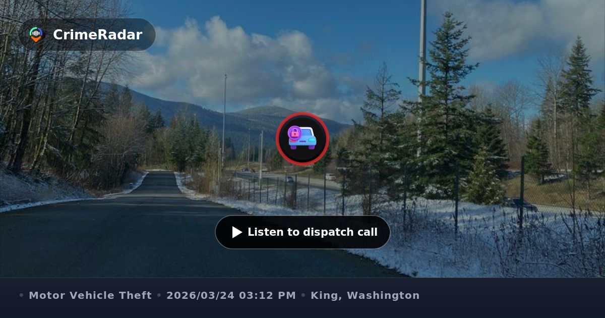 Stolen tan Toyota reported on westbound I-90, King County WA | CrimeRadar