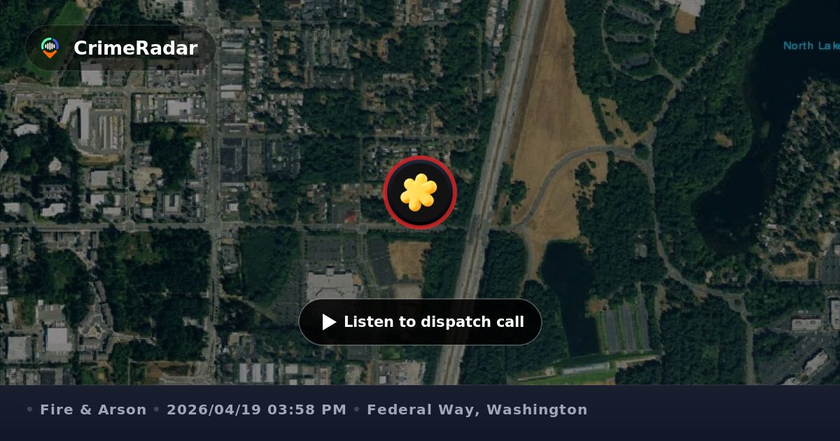 Minor fire reported at Garden Court complex, Federal Way WA | CrimeRadar