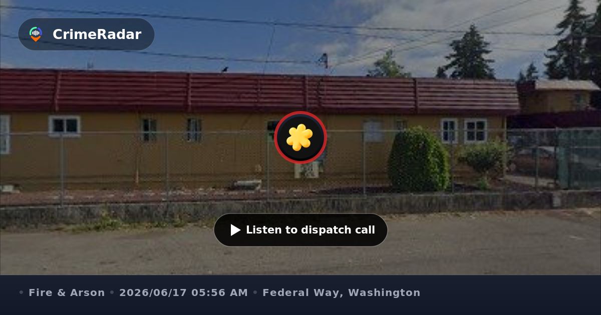 Commercial fire at Eastwind Motel near Pacific Highway South, Federal ...