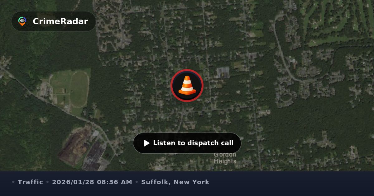 Mutual aid for vehicle accident near Tank Rd, Suffolk County NY ...