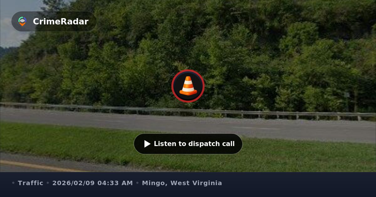 Traffic crash blocks north lanes on US 119, Mingo County WV | CrimeRadar