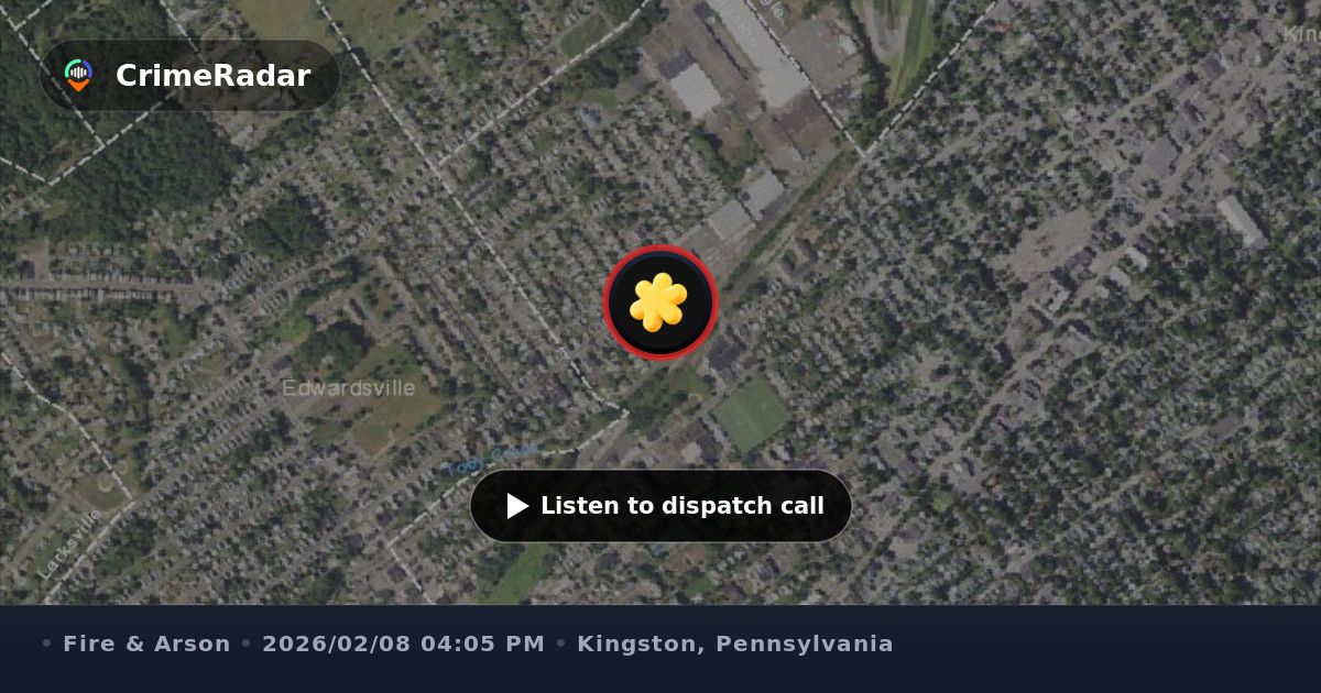 Fire units respond to structure fire on North Sprague Ave, Kingston PA ...