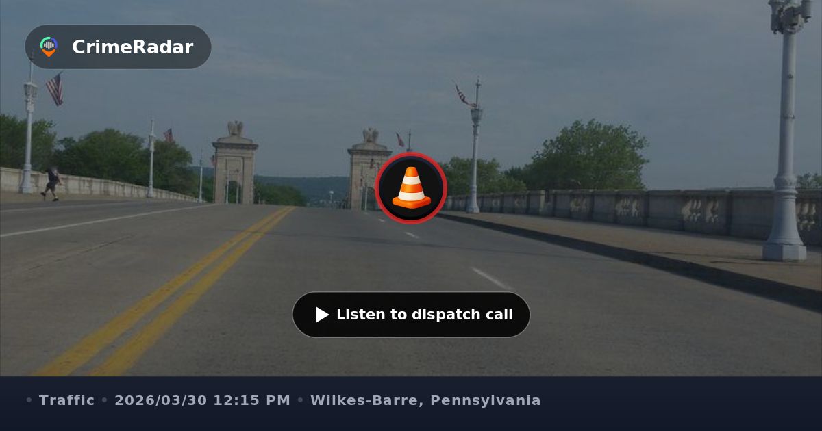 Two injured in crash at Market Street Bridge, Wilkes Barre PA | CrimeRadar