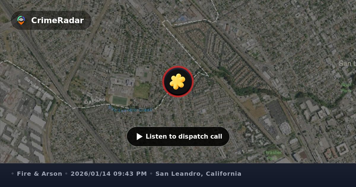 Fire crews respond to commercial alarm on North Blvd, San Leandro CA ...