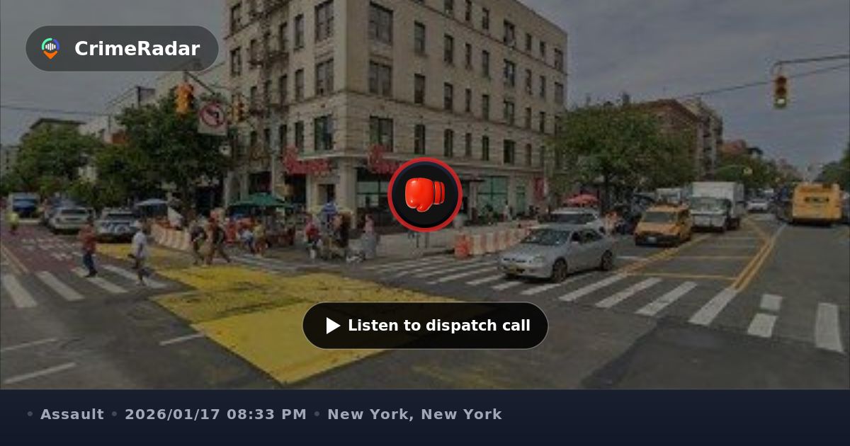 Apparent assault reported at 181st Street station, New York NY | CrimeRadar