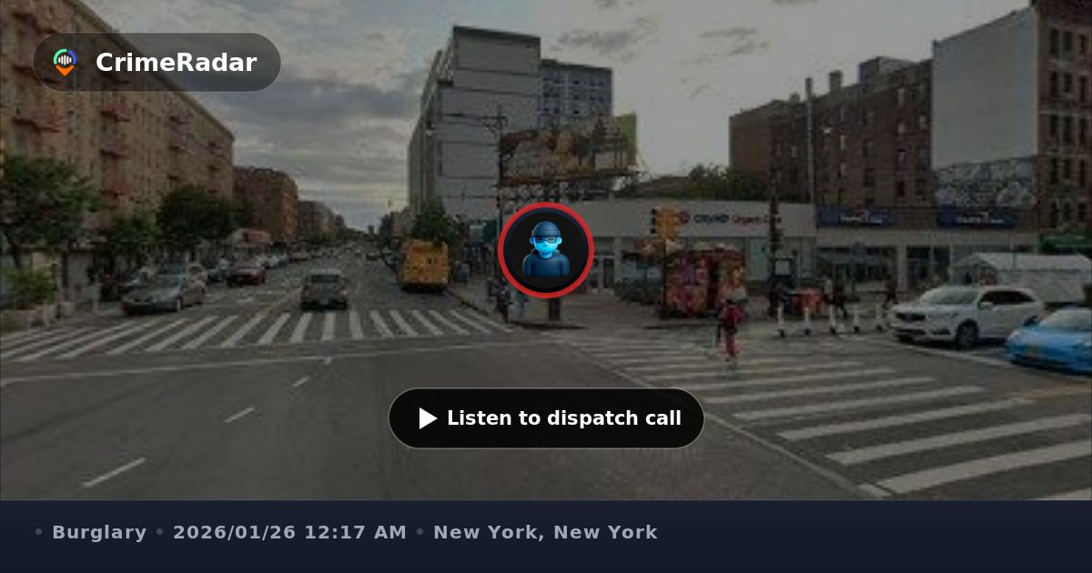 Officers check audible alarm at Dyckman Street station, New York NY ...
