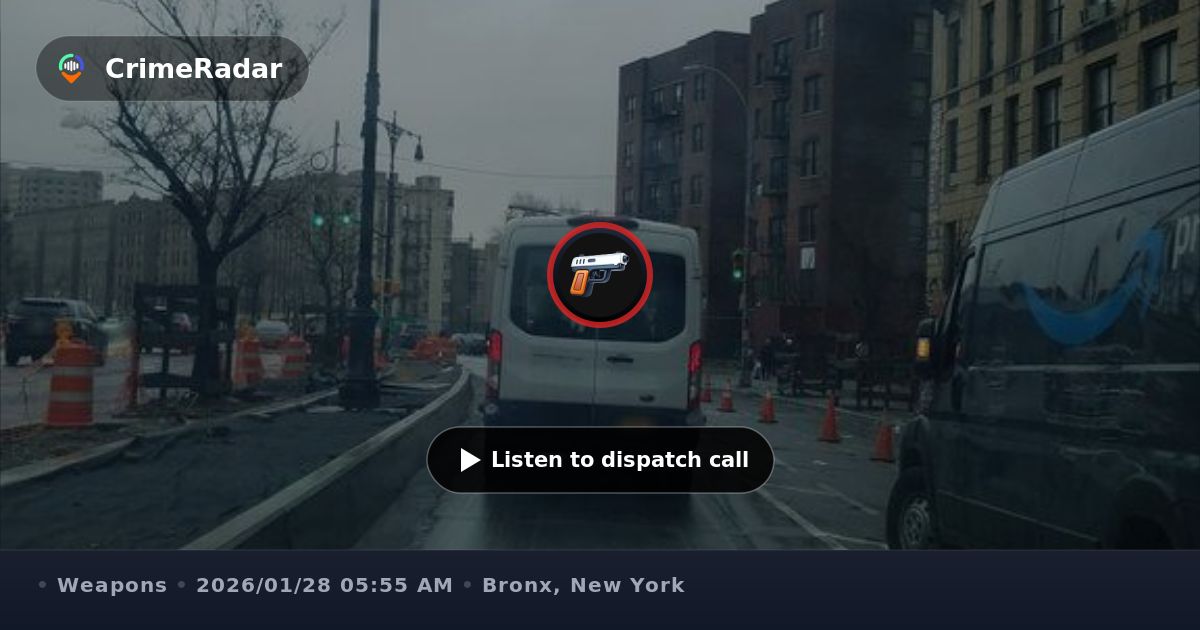 Apparent armed person reported near 174th Street station, Bronx NY ...