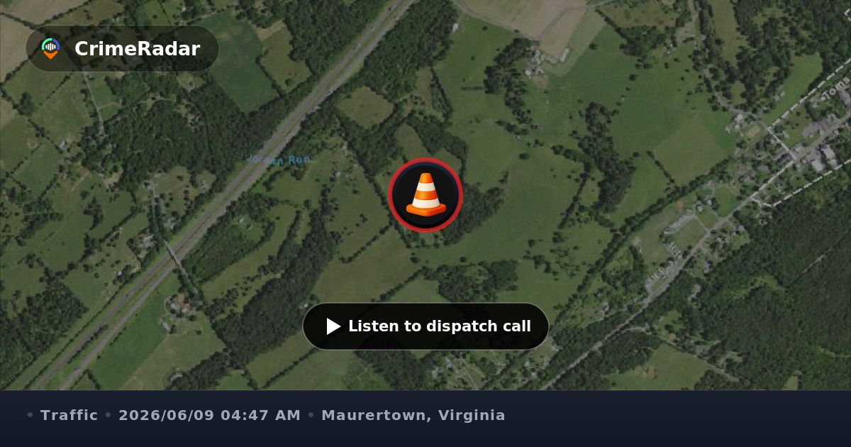 Two vehicles over embankment on Old Valley Pike, Maurertown VA | CrimeRadar