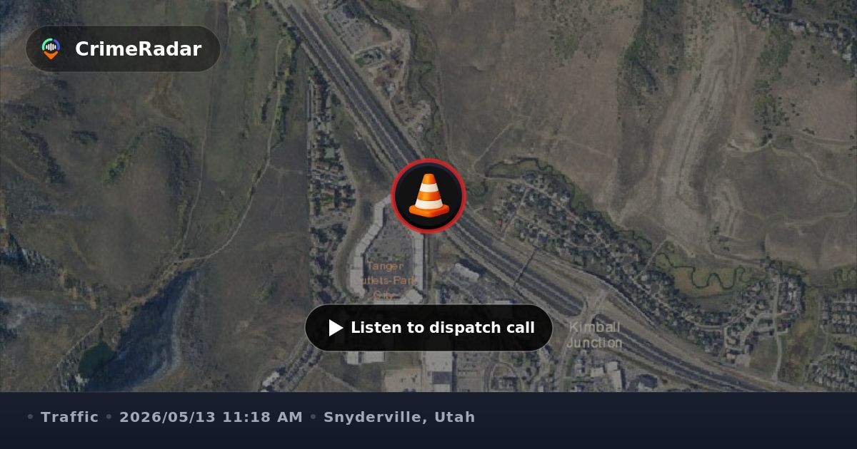Police chase ends after officers lose suspect vehicle, Snyderville UT ...