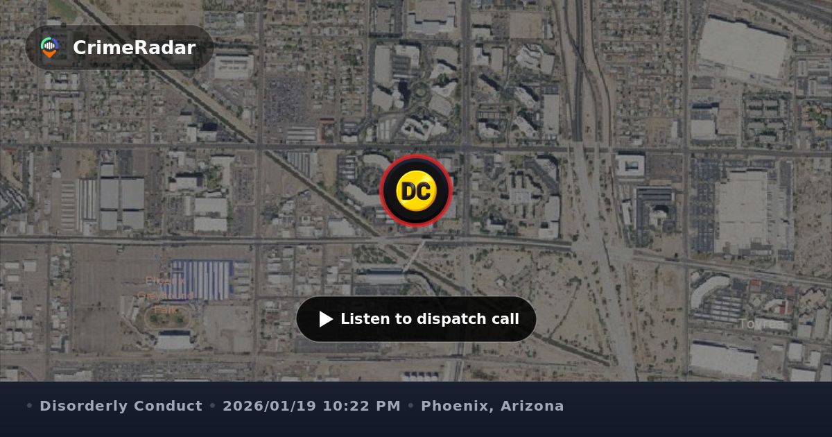 Possible noise disturbance near Dupont Circle, Phoenix AZ | CrimeRadar