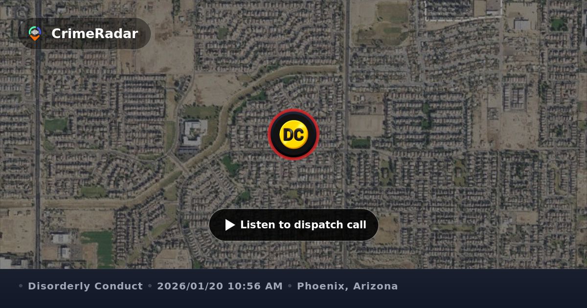 Possible trespassing at Laveen gas station, Phoenix AZ | CrimeRadar