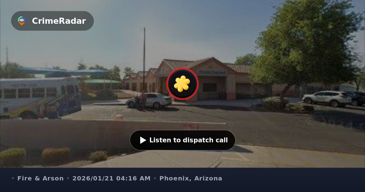 Fire crews respond to blaze at Circle K near Union Hills Dr, Phoenix AZ ...