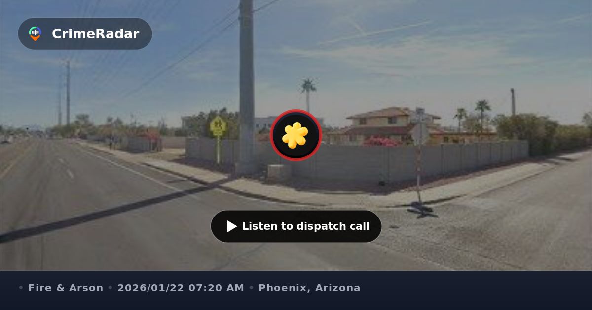 Fire crews respond to possible roadside fire near Union Hills, Phoenix ...